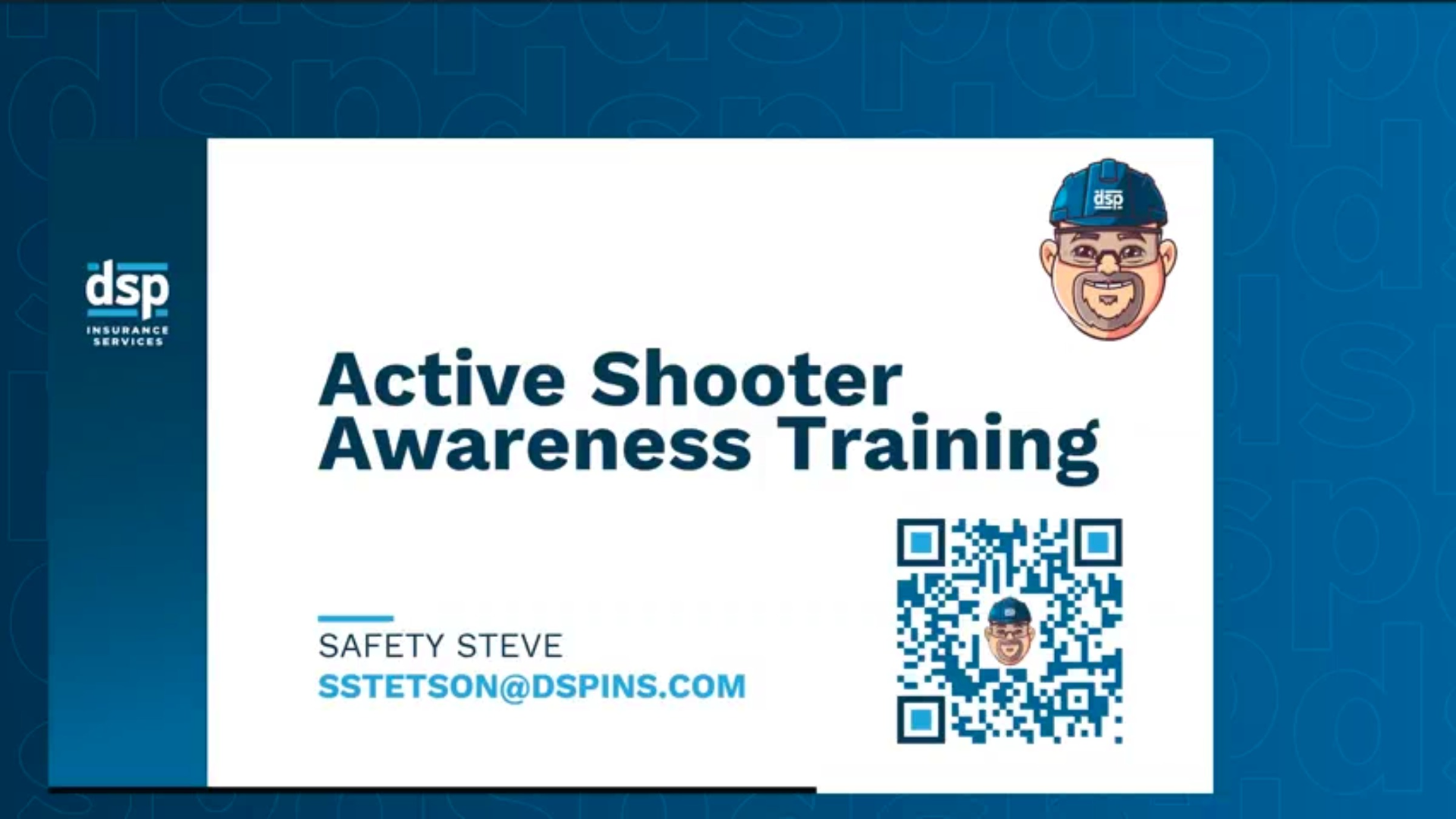 Active Shooter Training Clips | DSP Insurance Safety Series